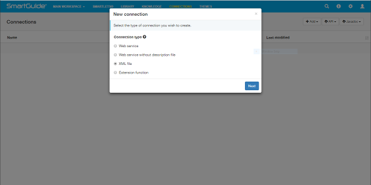screen-new-xml-connection – Alphinat | FR